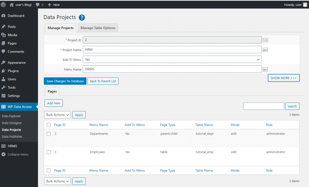 screenshot-9 | WP Data Access