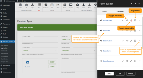 Getting started | WP Data Access